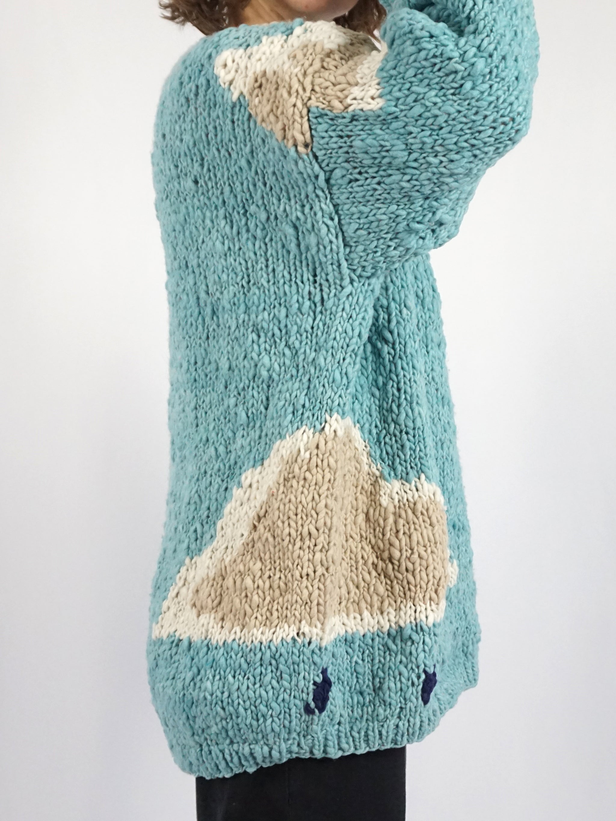 Handmade Deadstock Cloud Jumper | Reloved Studio