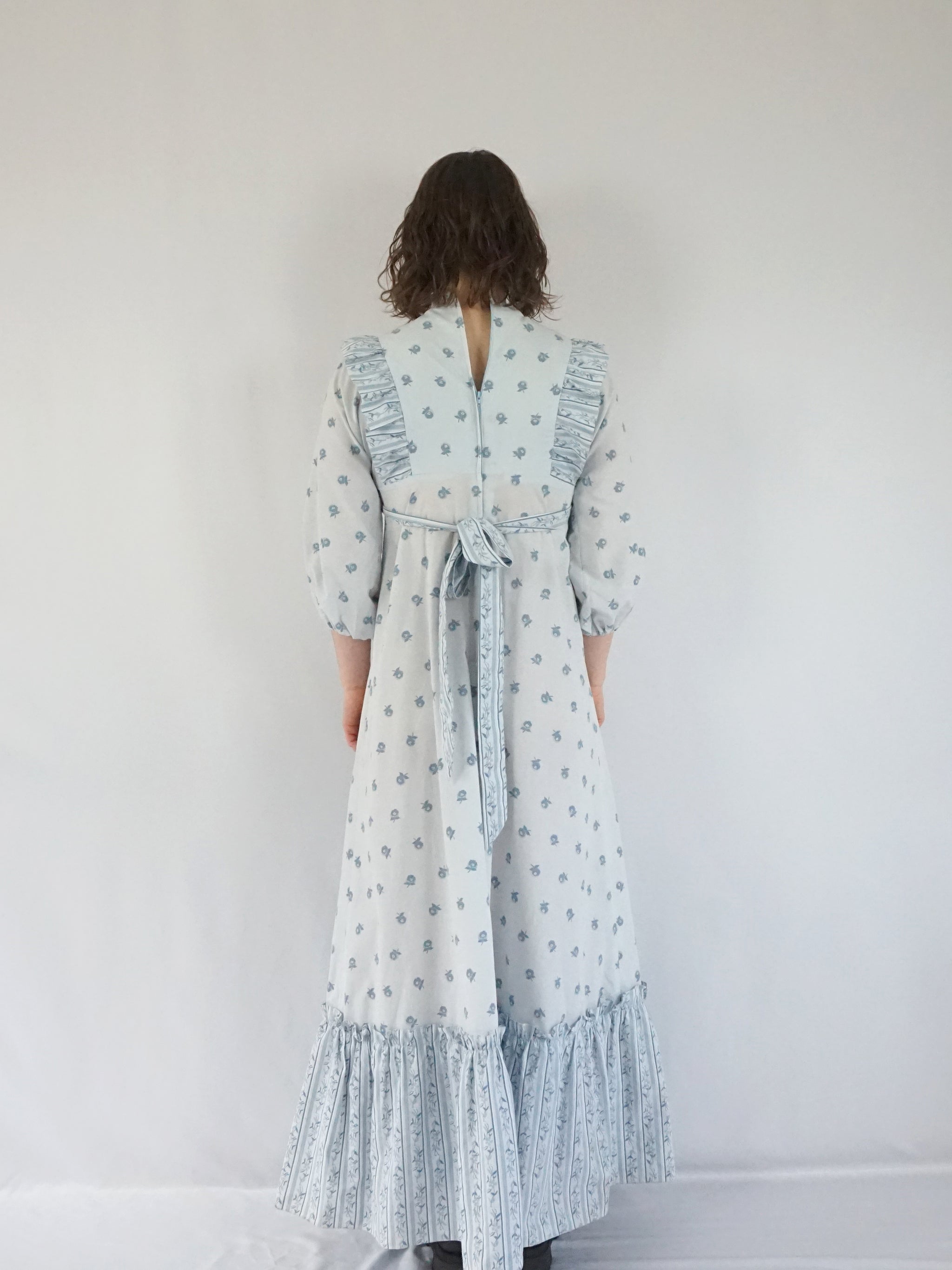 Vintage 70s Simon Ellis Prairie Dress - S | Reloved Studio