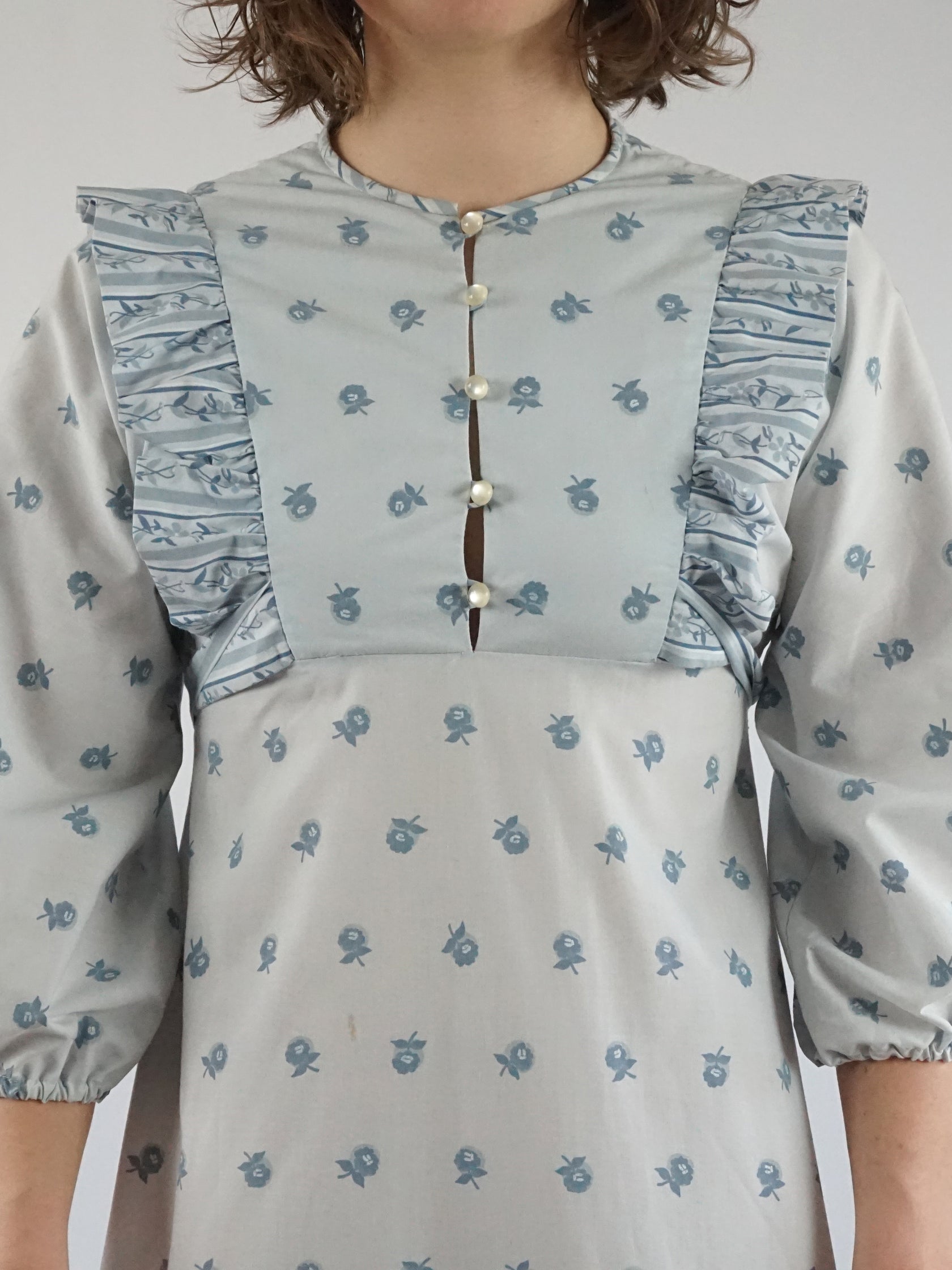 Vintage 70s Simon Ellis Prairie Dress - S | Reloved Studio